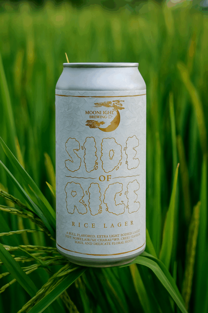 Beer Review: Moonlight Brewing Side of Rice Rice Lager - SF Beer Shop