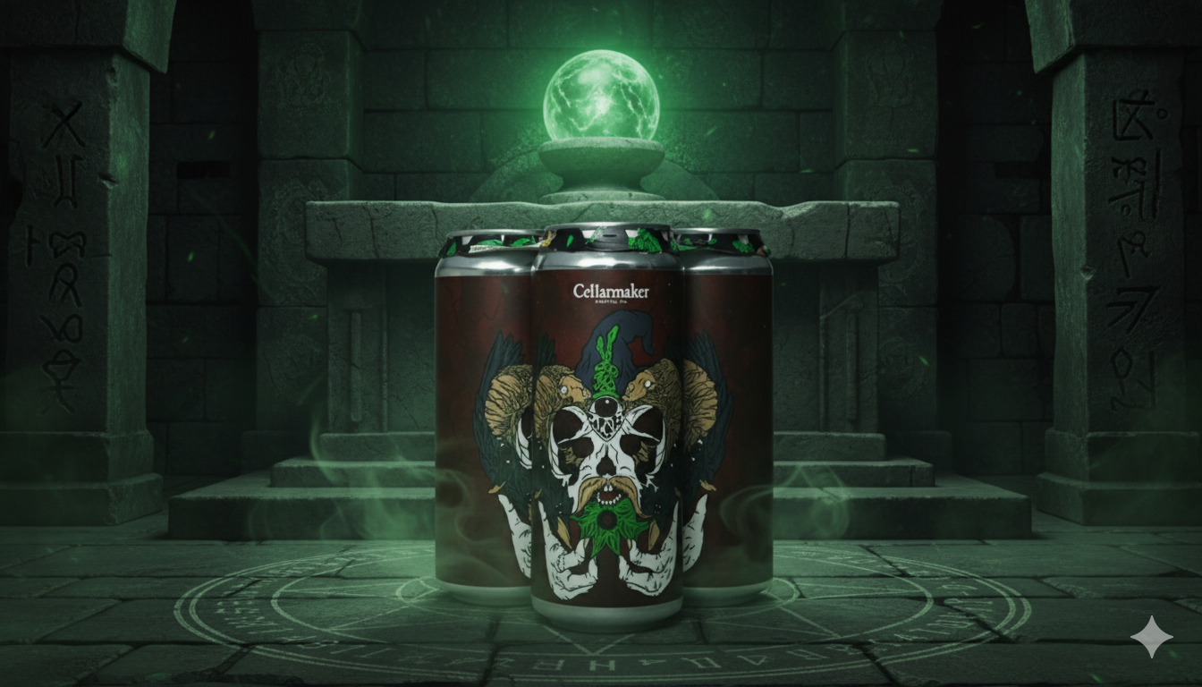Beer Review: Cellarmaker Wizard Hand of Evil Hazy IPA - SF Beer Shop