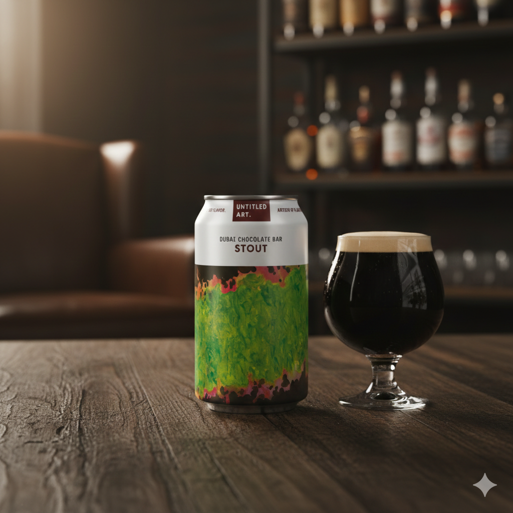 Beer Review: Untitled Art Dubai Chocolate Bar Stout - SF Beer Shop